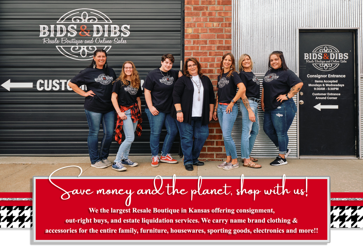 Shop Bids & Dibs | Resale Boutique | Online Consignment Store – Bids ...